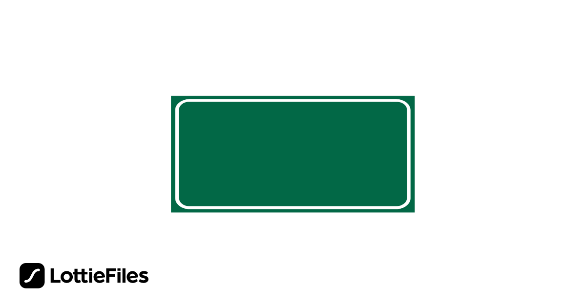 Free US state presentation – highway sign and map Animation by Johnny ...