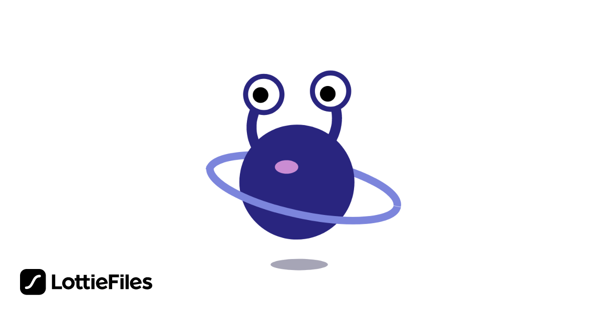 Free Hula Hoop Monster Animation by Ludivine Dubos | LottieFiles