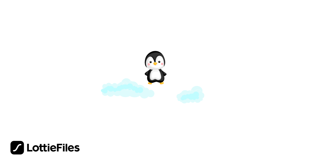 Free Cute Penguin Animation by Roshni N | LottieFiles