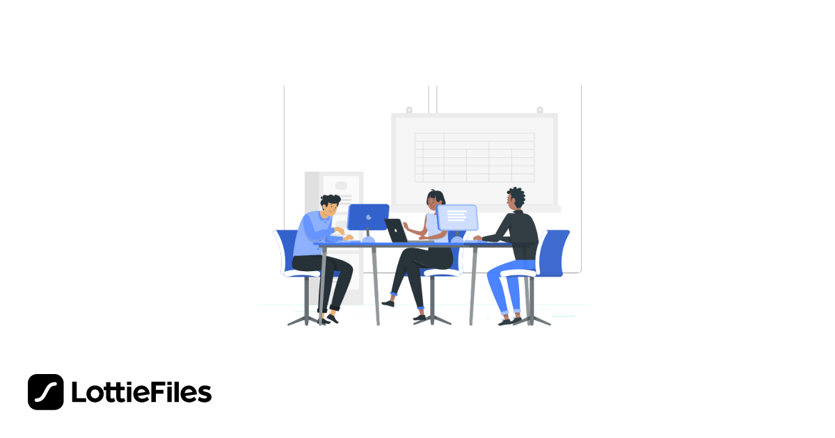 Free Team Animation by Uday Kiran | LottieFiles