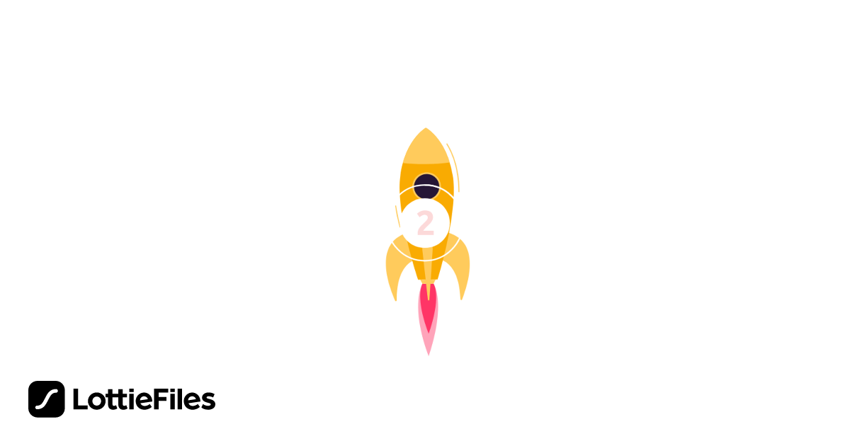 Free Rocket countdown Animation by Edward Cotty | LottieFiles
