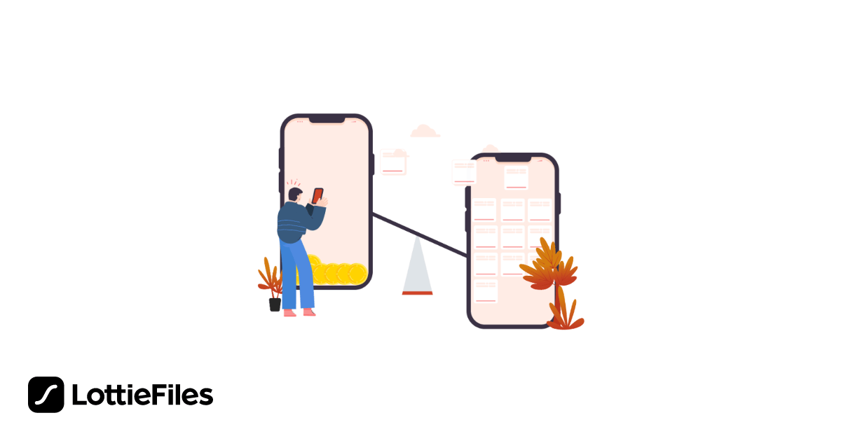 Free Transfert Wallet Animation by Stibits | LottieFiles