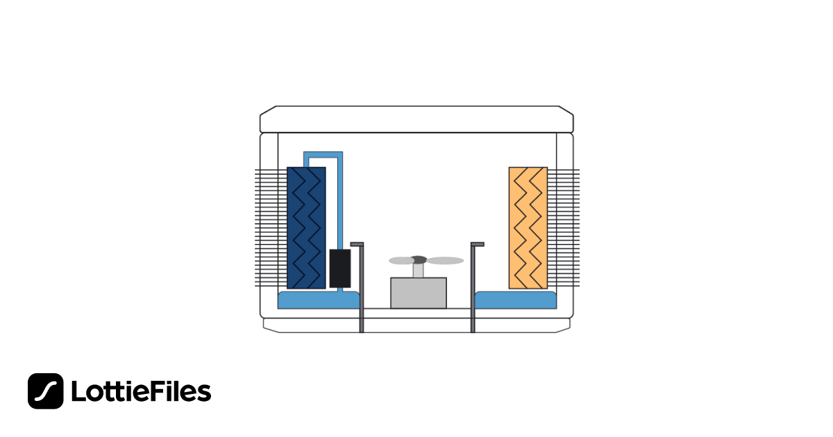 Free Evaporative cooler Animation by Dusan | LottieFiles