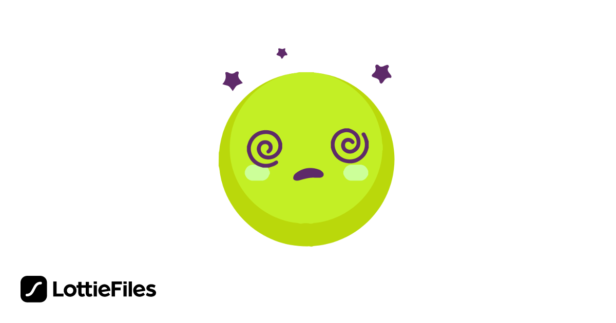 Free Spinning Emoji Face Animation by Heather Boswell | LottieFiles