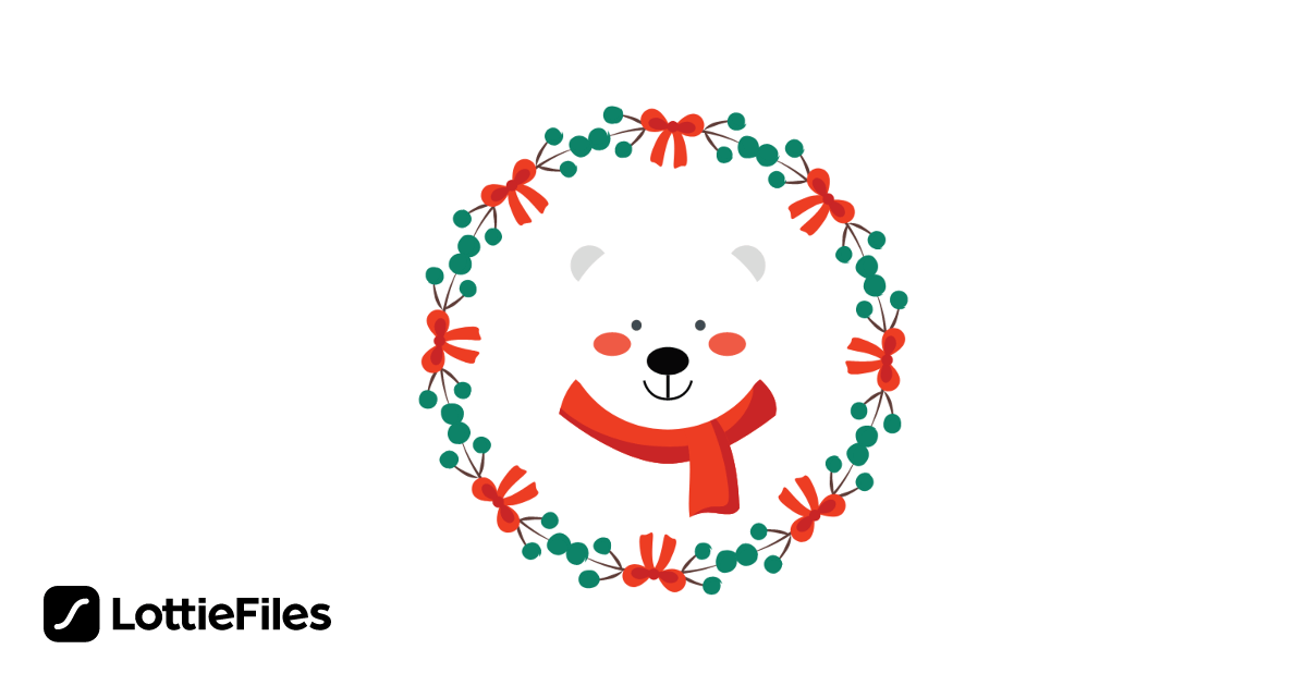 Free Polar bear with flare Animation by Kyle Tole | LottieFiles