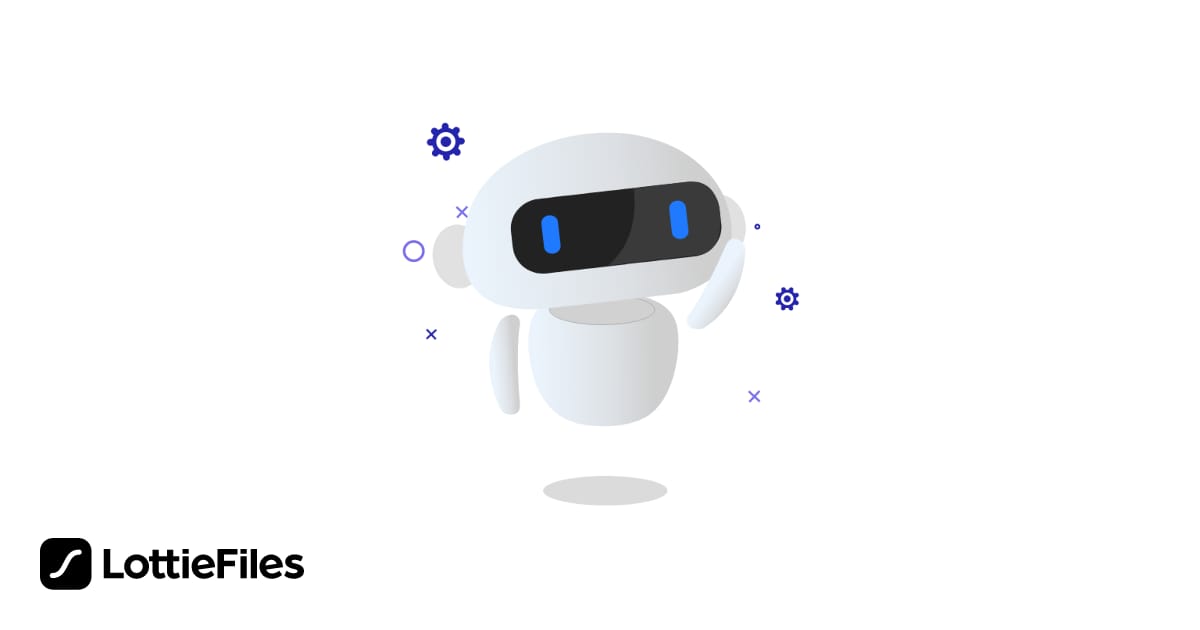 Free Robot-Bot 3D Animation by Mikhail Voloshin | LottieFiles