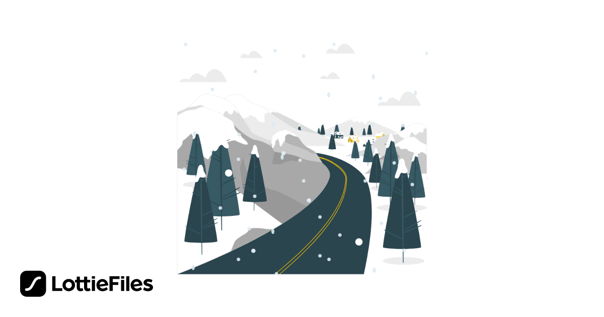 Free Winter Snow Animation by Tanjil Mahmud | LottieFiles