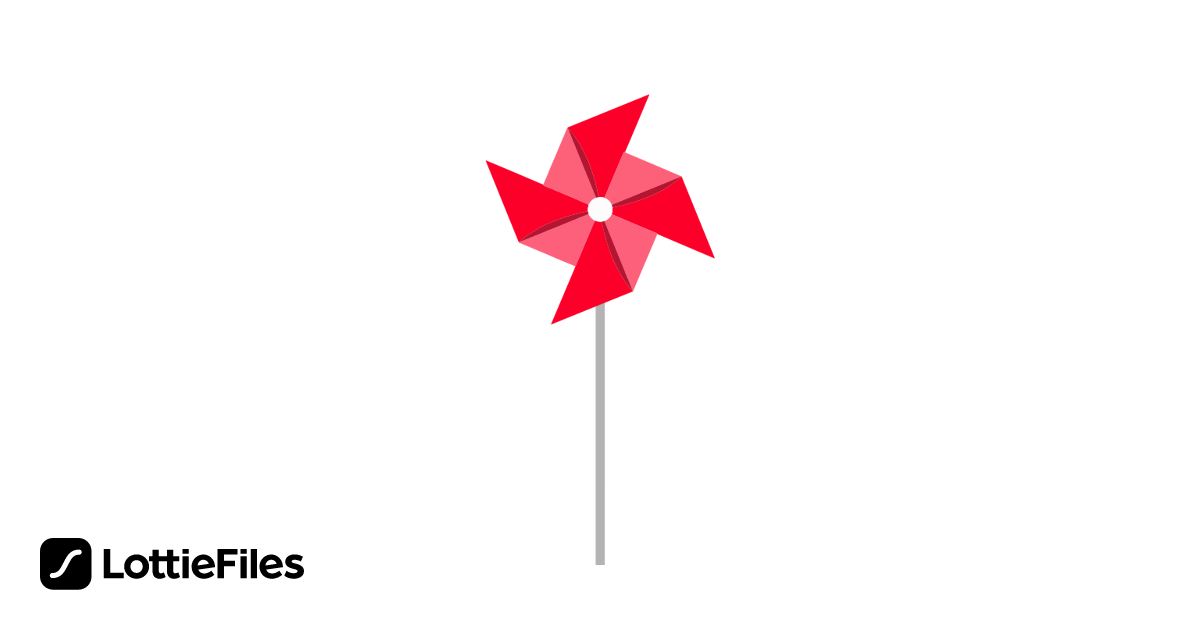 Free Red pinwheel Animation by Kyle Tole | LottieFiles