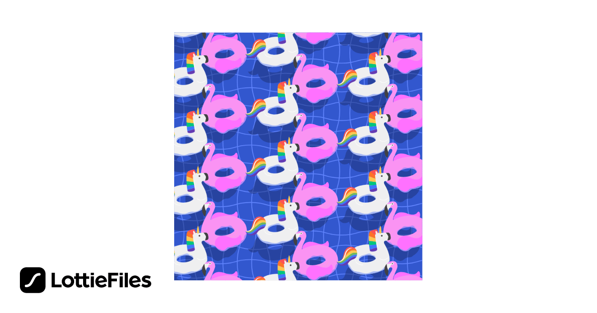 Free Pool Floaties Animation by Jose | LottieFiles