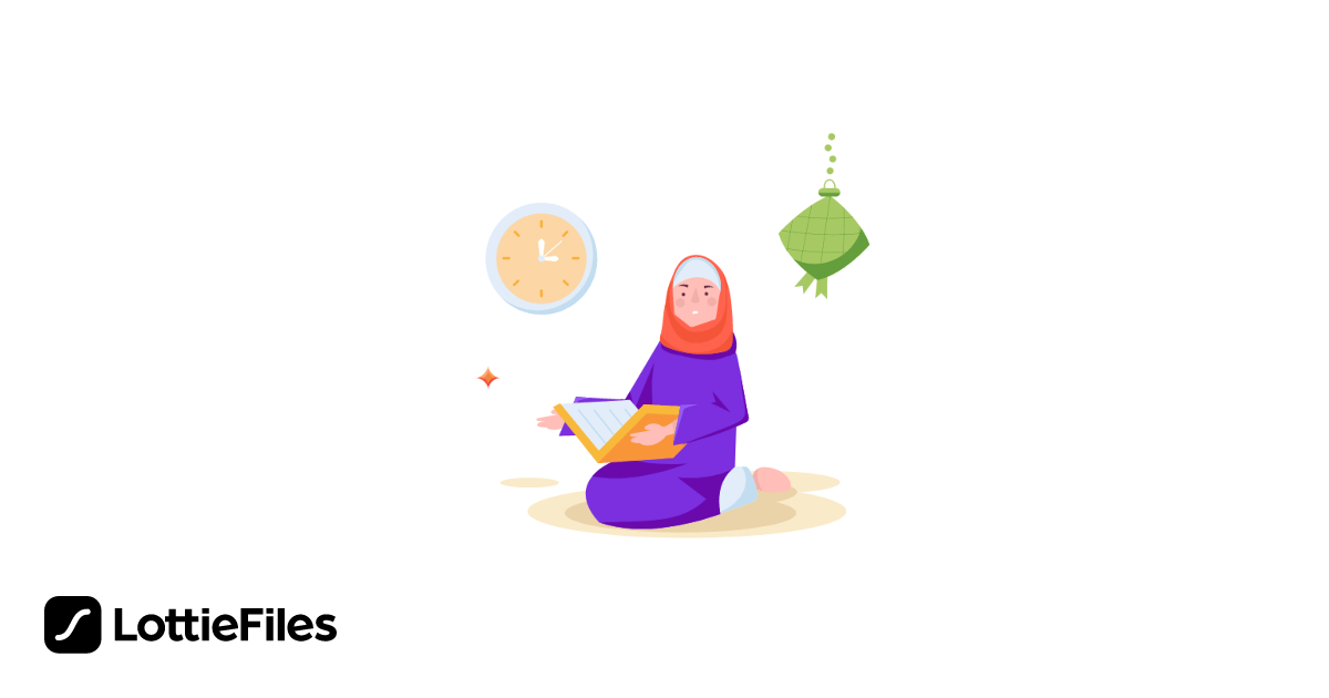 Free Quran Recitation Animation by Pro Symbols | LottieFiles