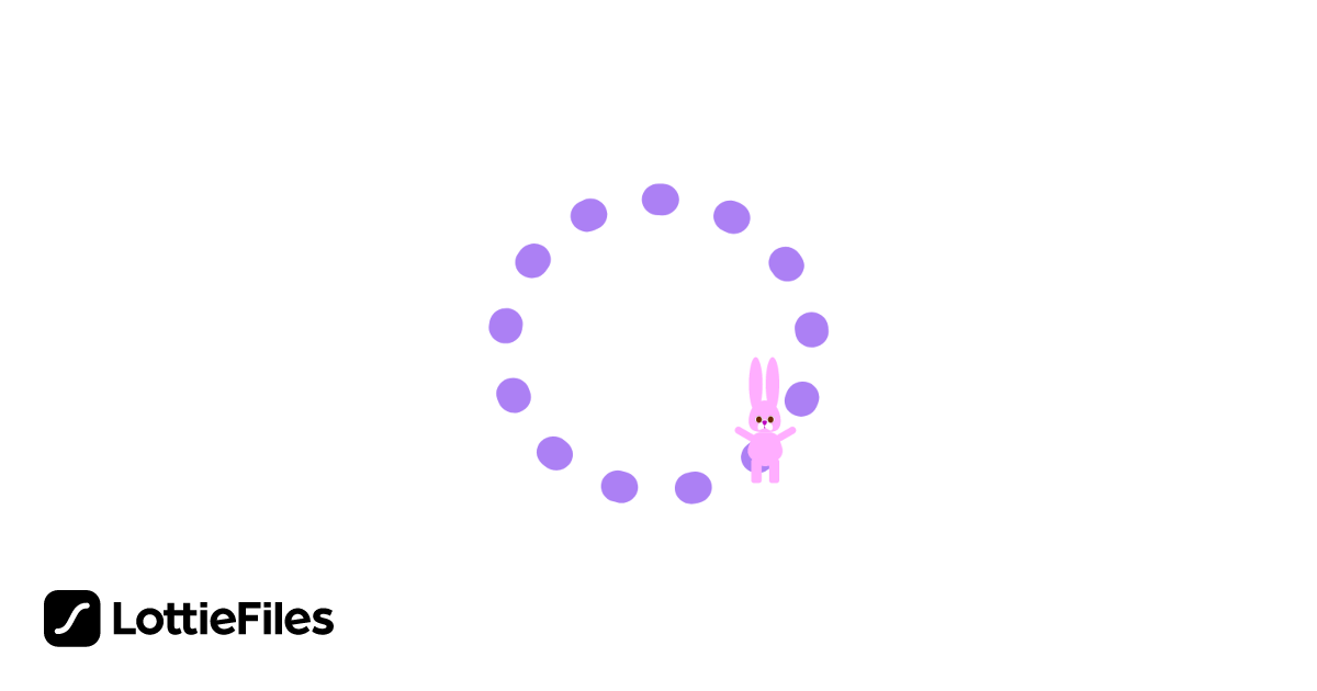 Free Rabbit Loding Animation by so24 | LottieFiles