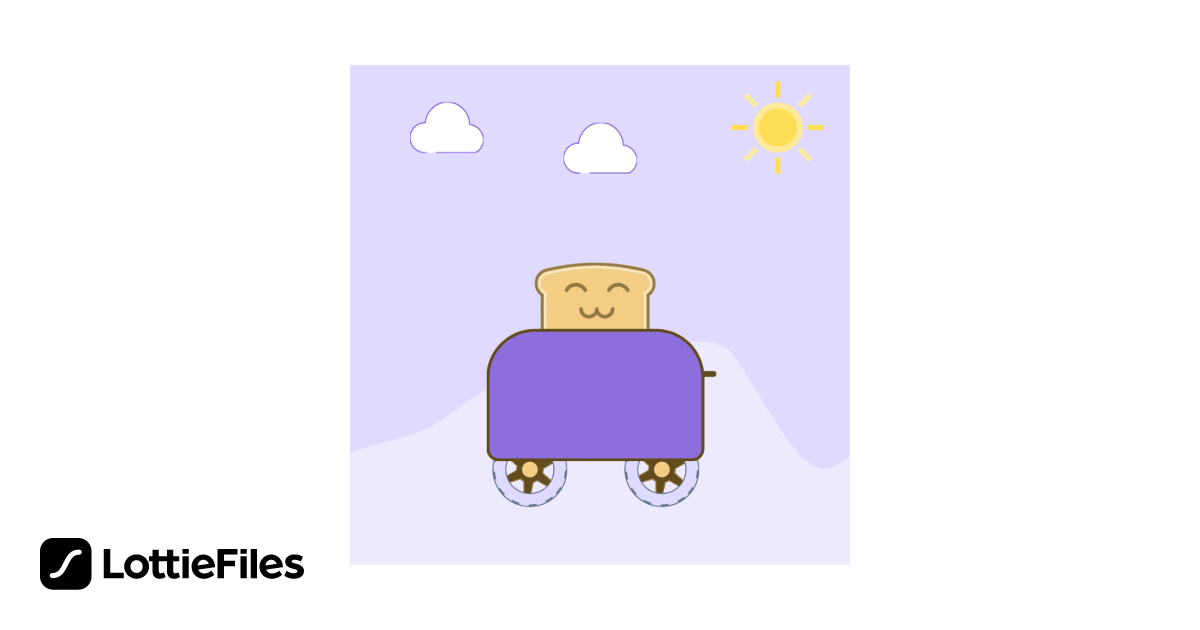 Free Toast Drive Animation by Syed Ibrahim | LottieFiles