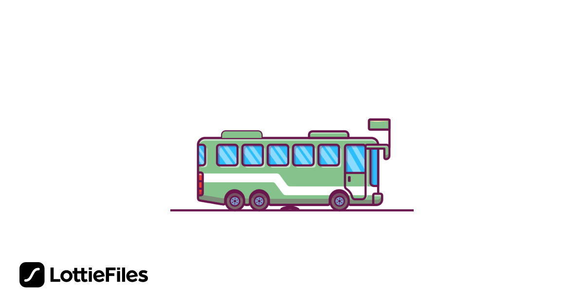 Free bus vehicle Animation by Nam Nguyễn | LottieFiles