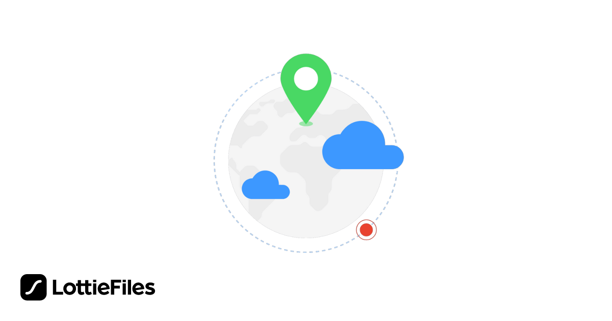 Free GPS Navigation Animation by aliakbar | LottieFiles