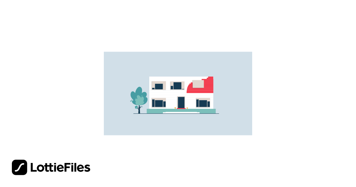 Free House Aniamtion Animation by Harish D | LottieFiles