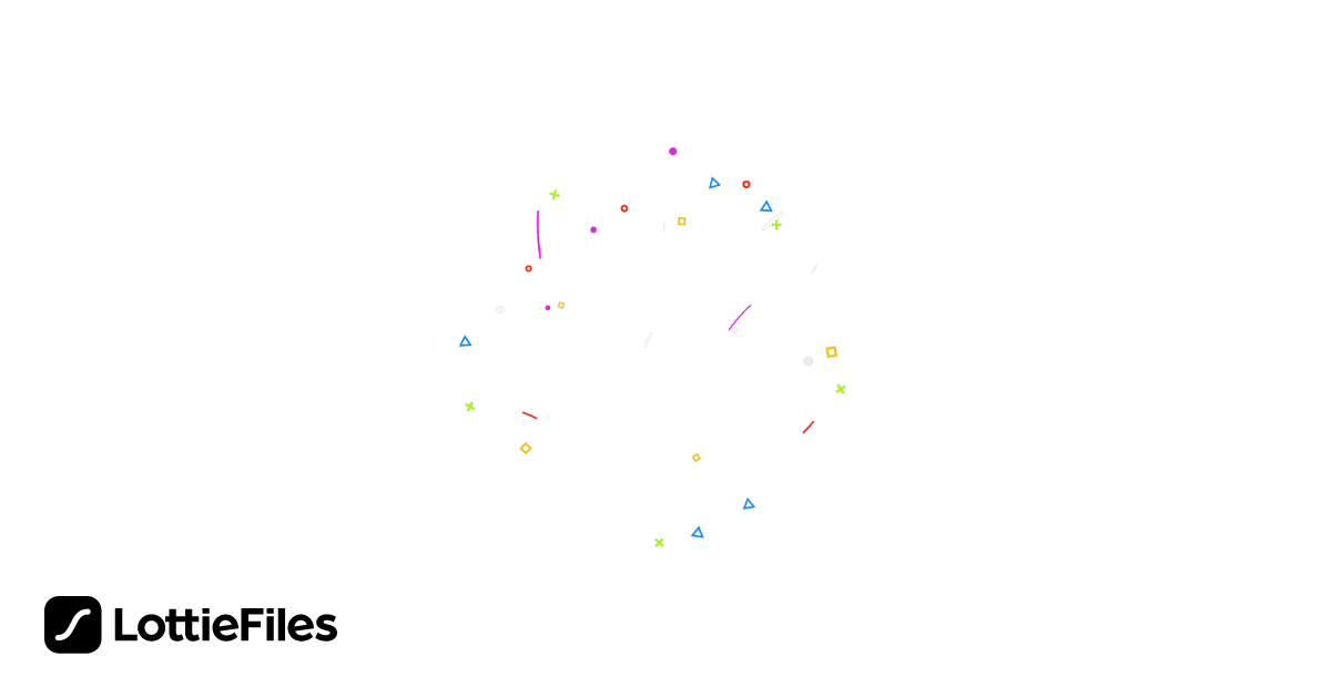 Free Confetti Reaction GIF Animation by Bijoy Debnath | LottieFiles