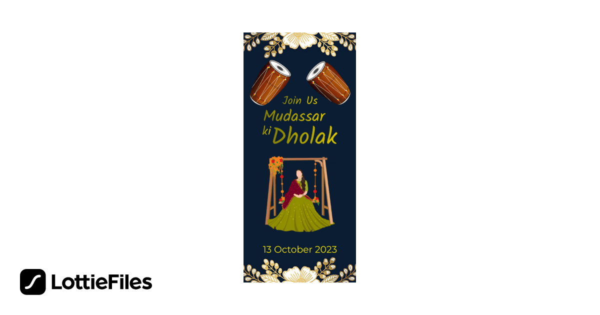 Dholak by Meerab Noor - LottieFiles