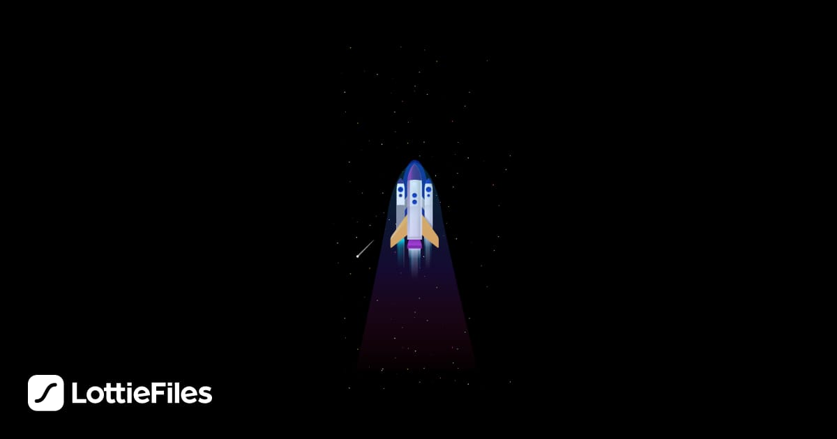 Free Rocket Launch Animation by Abdul Latif | LottieFiles