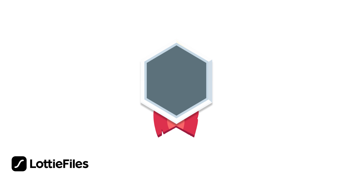 Free Silver Rank Badge Animation by Rohit Krishna | LottieFiles