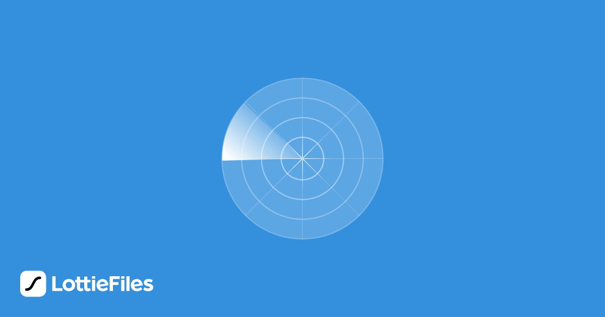 Free Basic Radar Animation Animation by Devendra Singh | LottieFiles