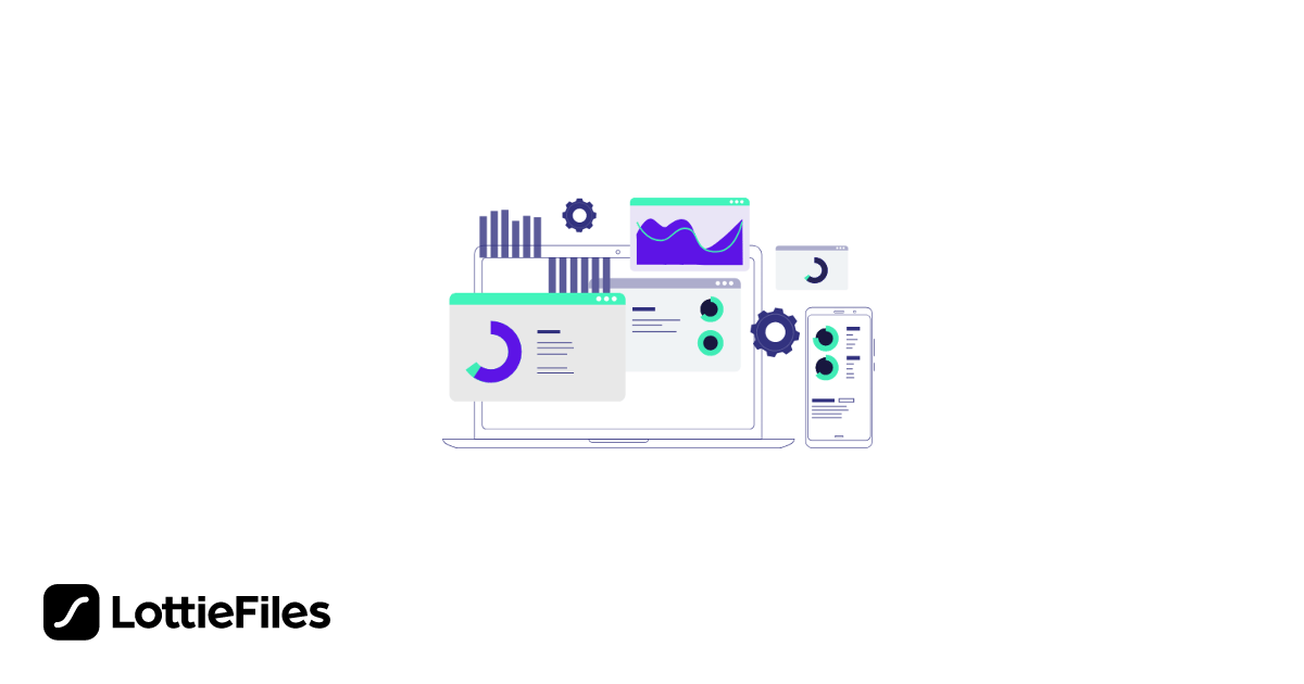 Free Graphs and Data UI Dashboard Animation Animation by Sam Jupp ...