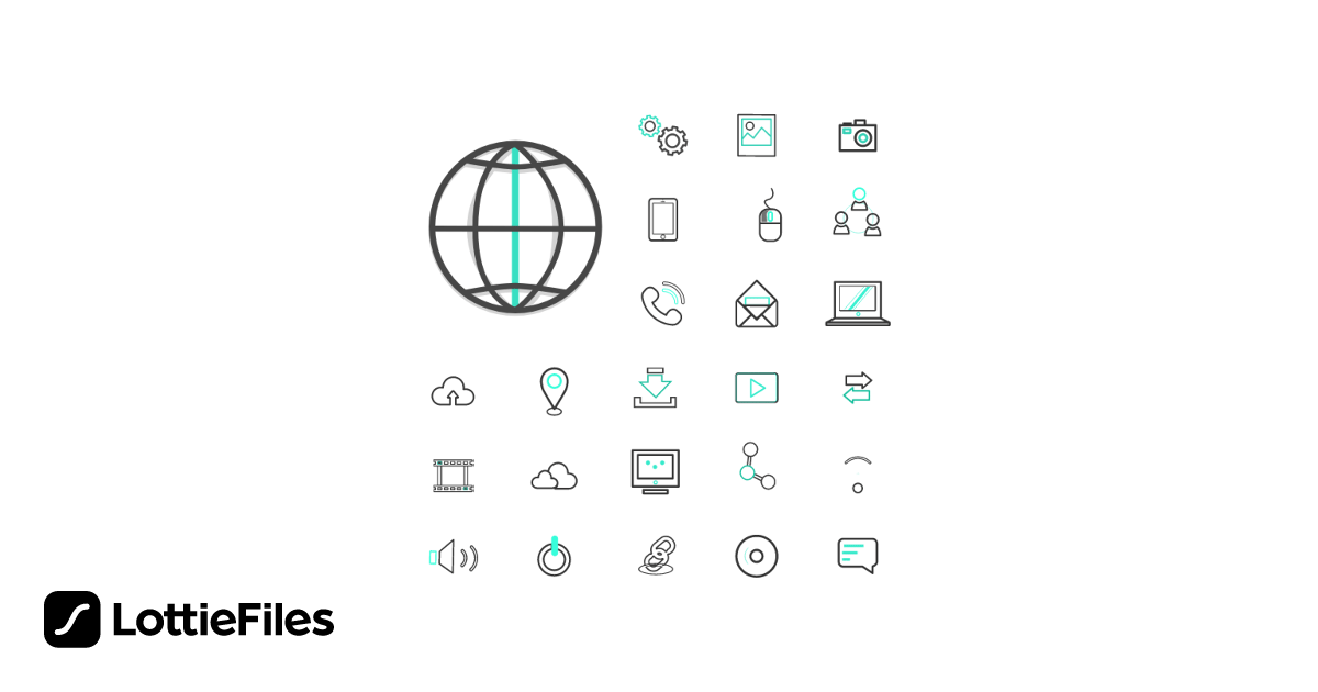 Free Icons animation Animation by Mikhail Voloshin | LottieFiles