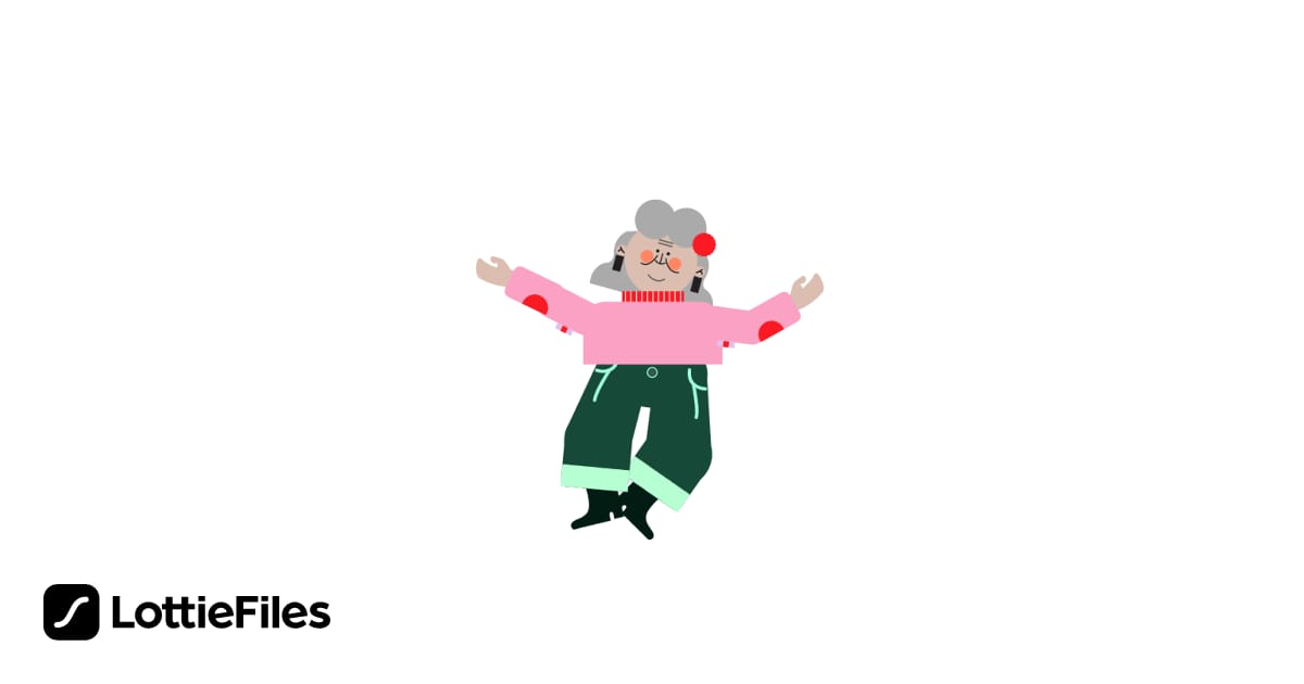 Free grandma_01 Animation by Cretion | LottieFiles