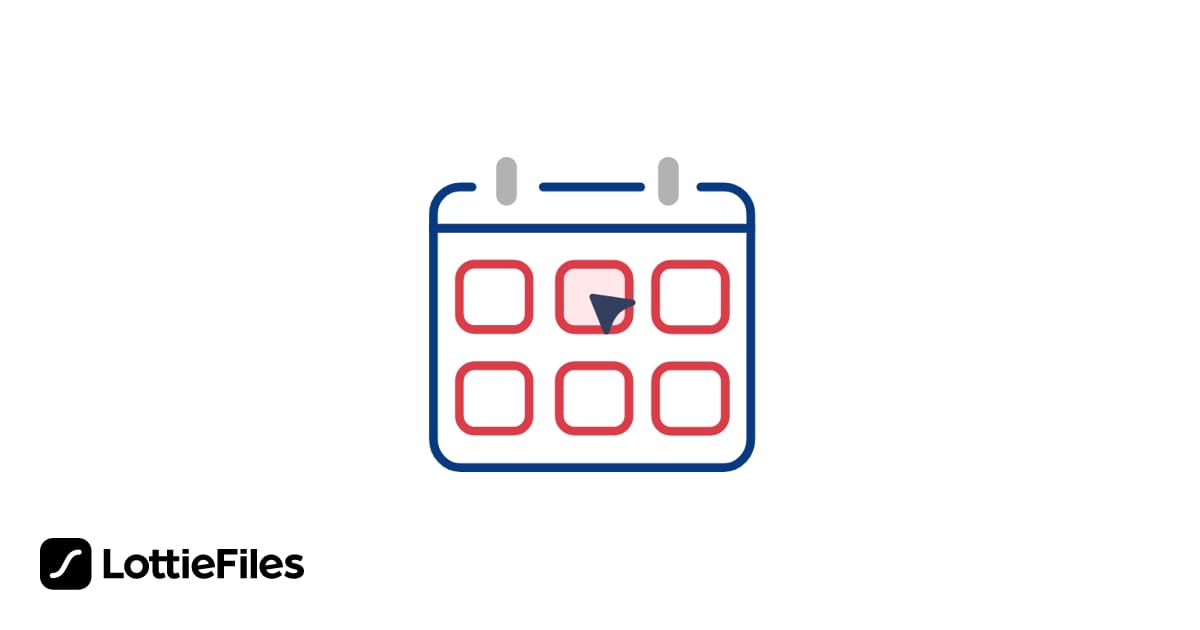 Free calender Animation by Nidhi Taneja | LottieFiles