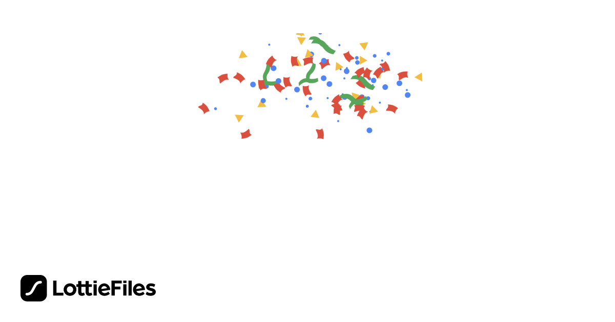 Free Confetti Animation by Akash Gupta | LottieFiles