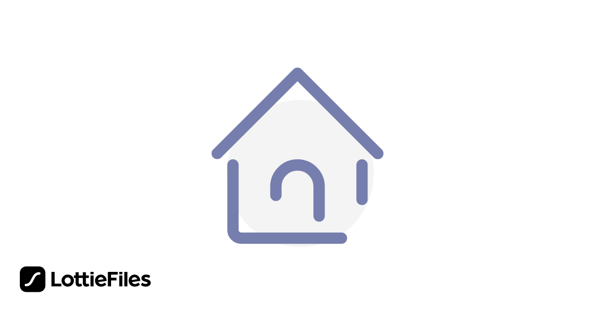 Free home icon Animation by Mukesh Naraniya | LottieFiles