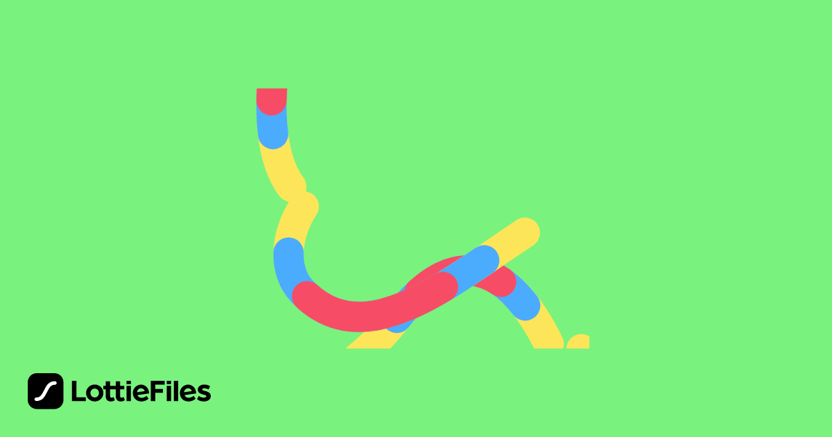 Free Colour worms Animation by Chris Gannon | LottieFiles