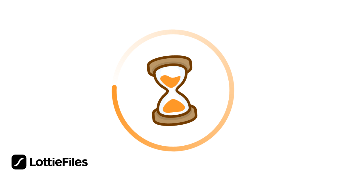 Free Hourglass Loading Animation by Kaiko Grindulo | LottieFiles