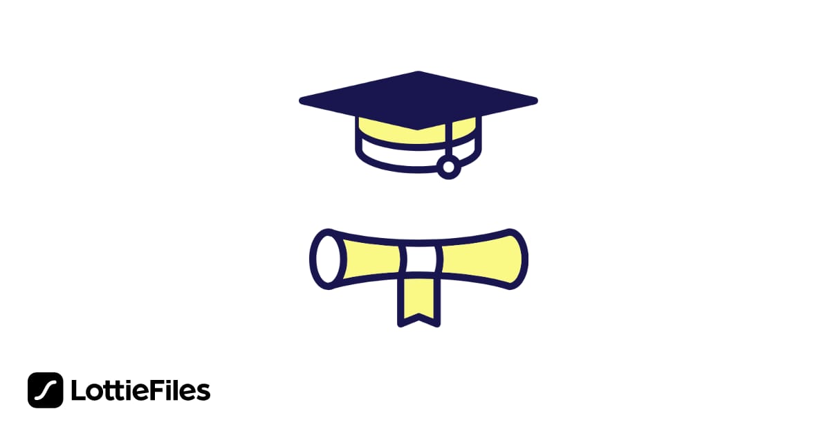 Free Graduation Animation by Mithril Workz | LottieFiles