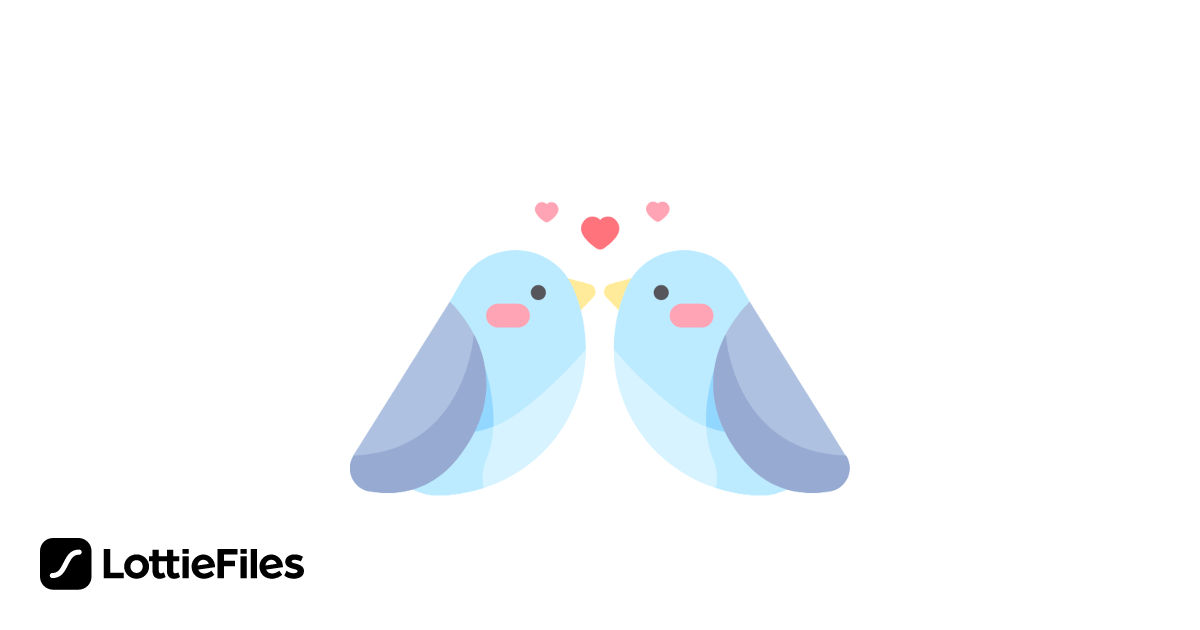 Free love birds Animation by netchimes technologies | LottieFiles
