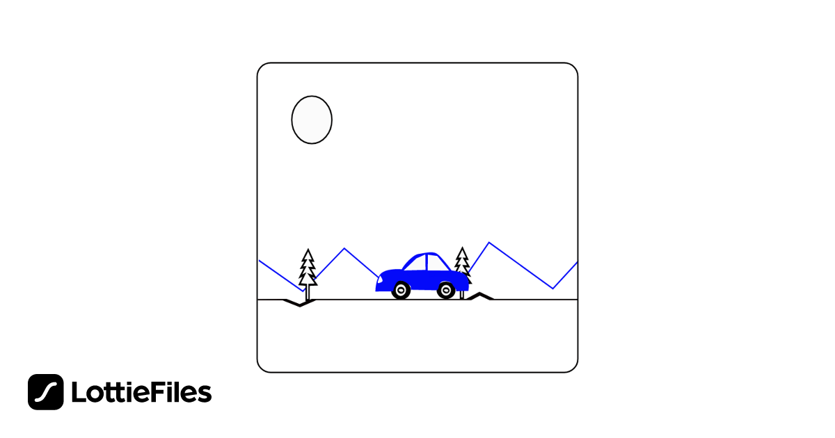 Free car ride Animation by Mervin Paul | LottieFiles