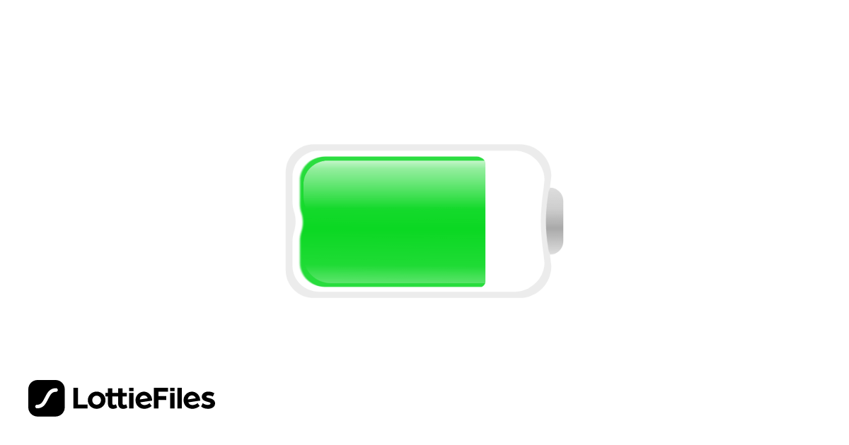 Free Battery Animation by Dev Ashish Deval | LottieFiles