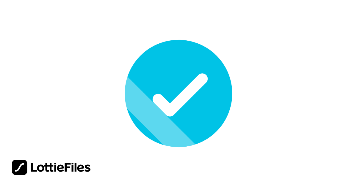 Free check Animation by Zed | LottieFiles