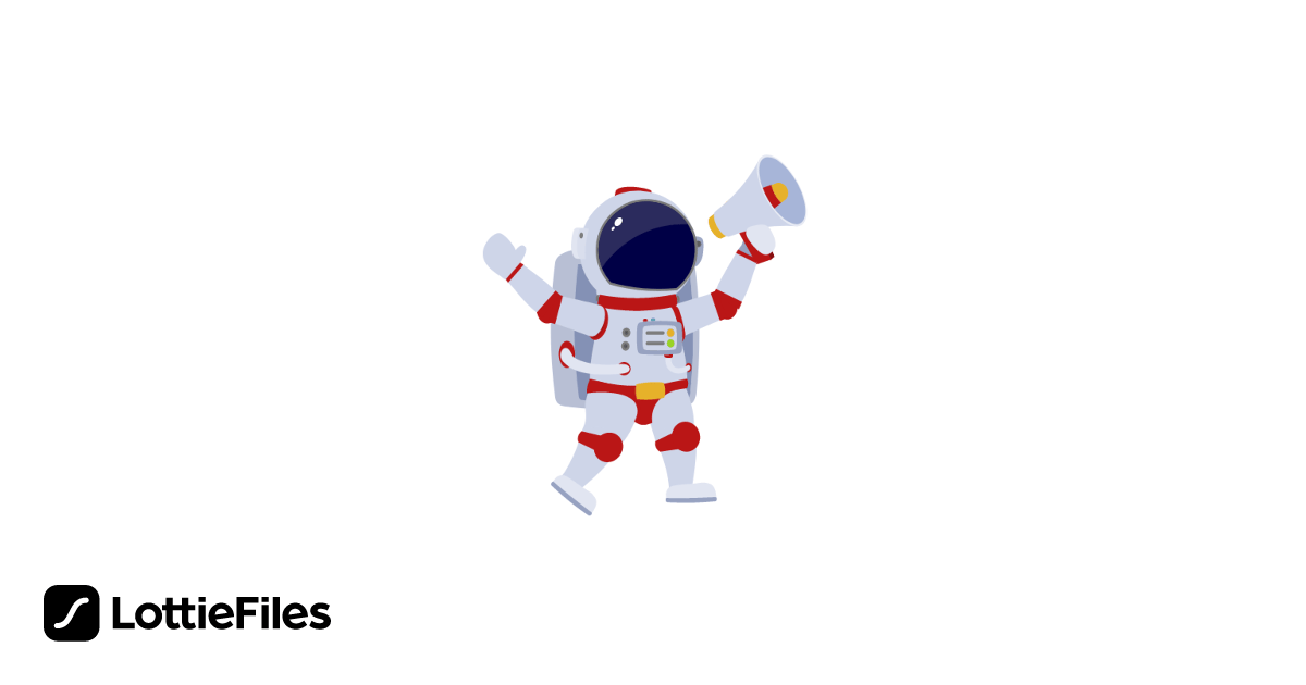 Free Astronaut Animation by Alexander Rozhkov Rozhkov | LottieFiles