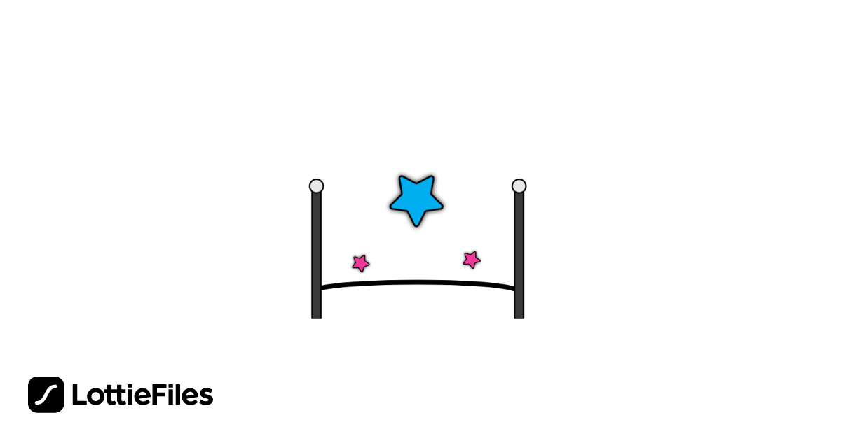 Free Star on Trampoline Animation by Daniel Penn | LottieFiles