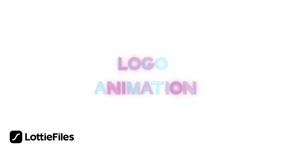 Free Logo Animation Neon Sign Animation by Ilya G. | LottieFiles