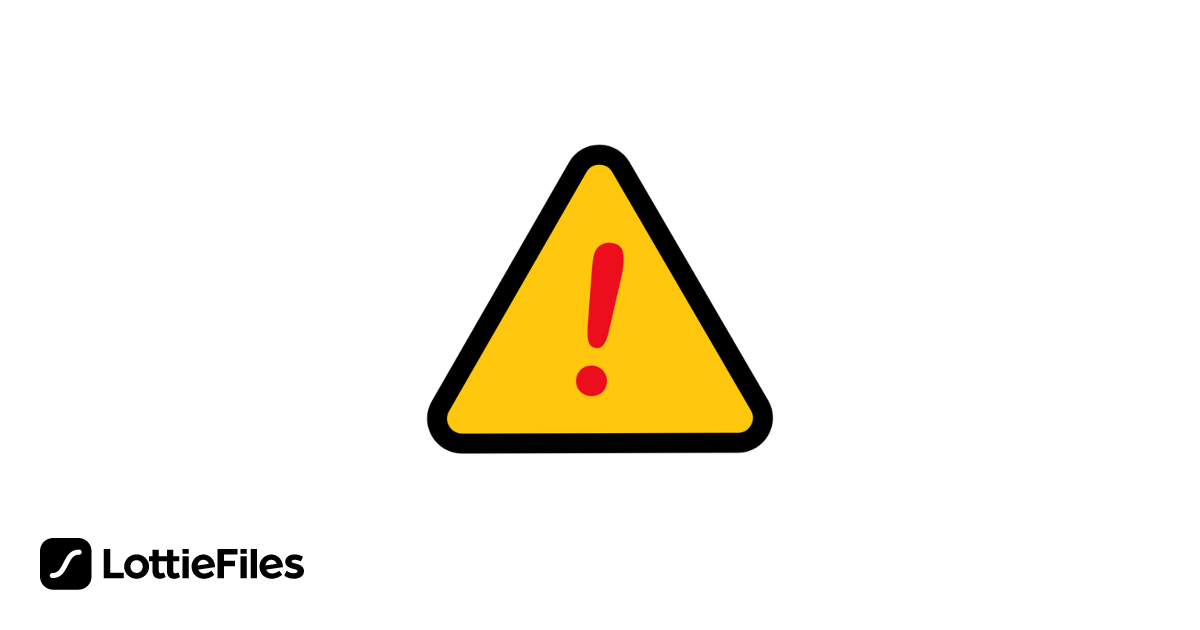 Free Danger Icon Animation by Poritos Roy | LottieFiles