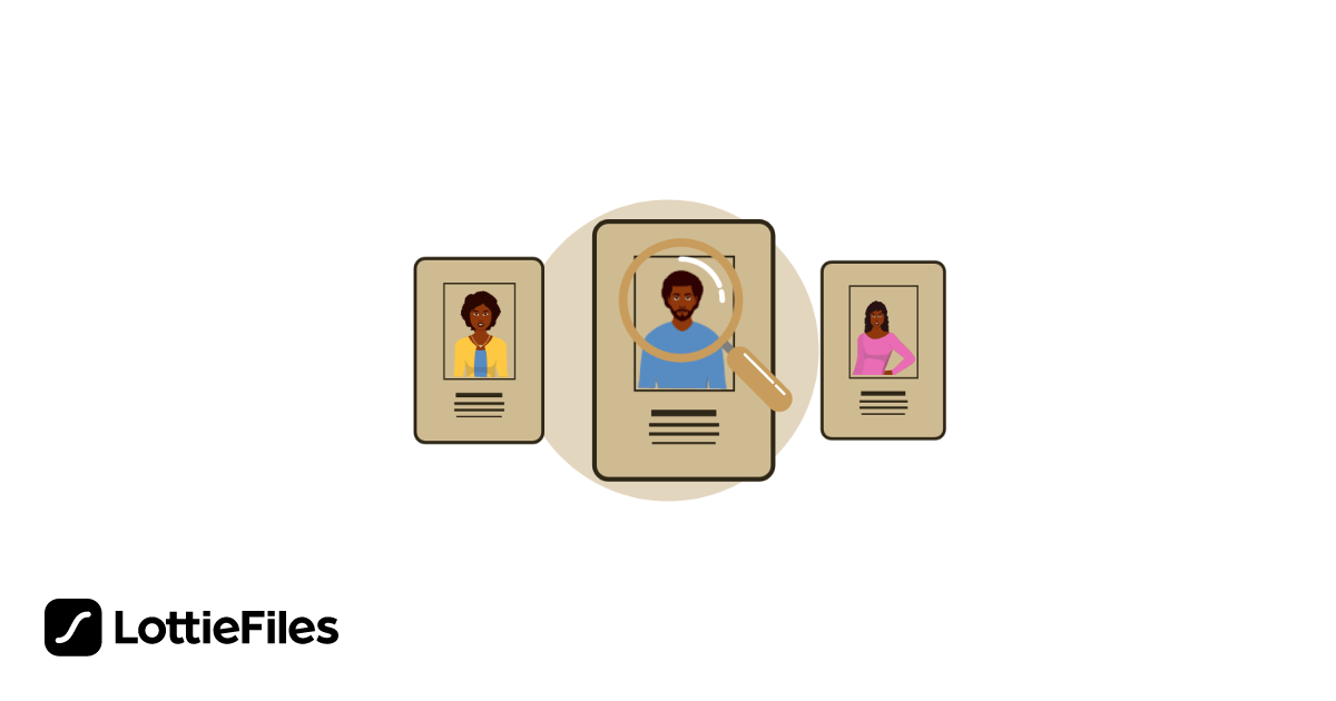 Free Hiring Animation by Yuthika Bomarasipeta | LottieFiles