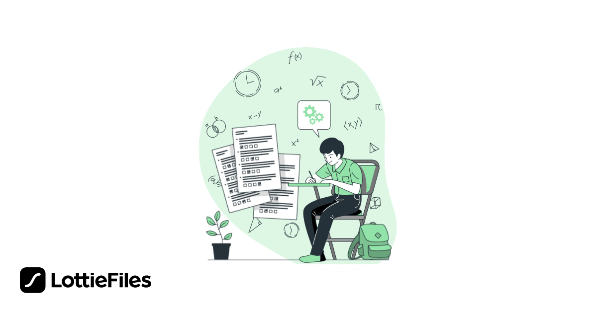 Free exam concept Animation by Rehman_javed | LottieFiles