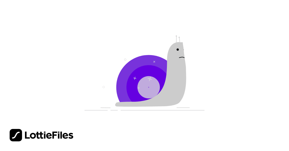 Free Snail Animation by Rishmit Puri | LottieFiles