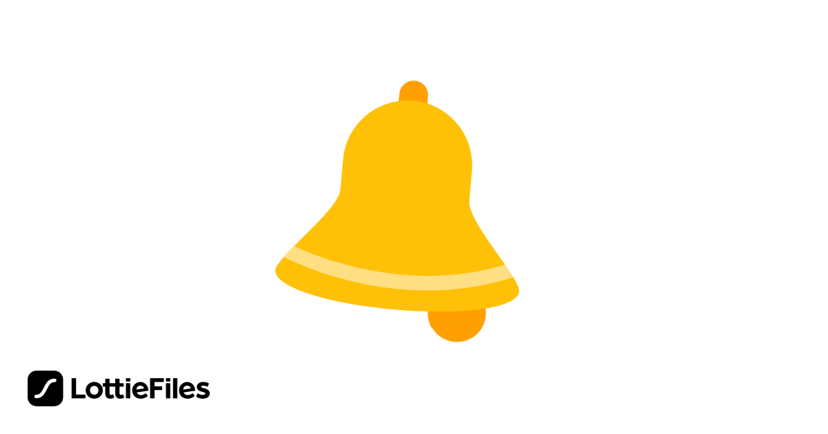 Free Bell Notification Animation by Hitesh lilaramani | LottieFiles