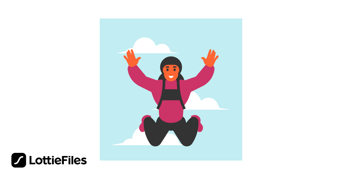 Free Paragliding Animation by Suhayra Sarwar | LottieFiles