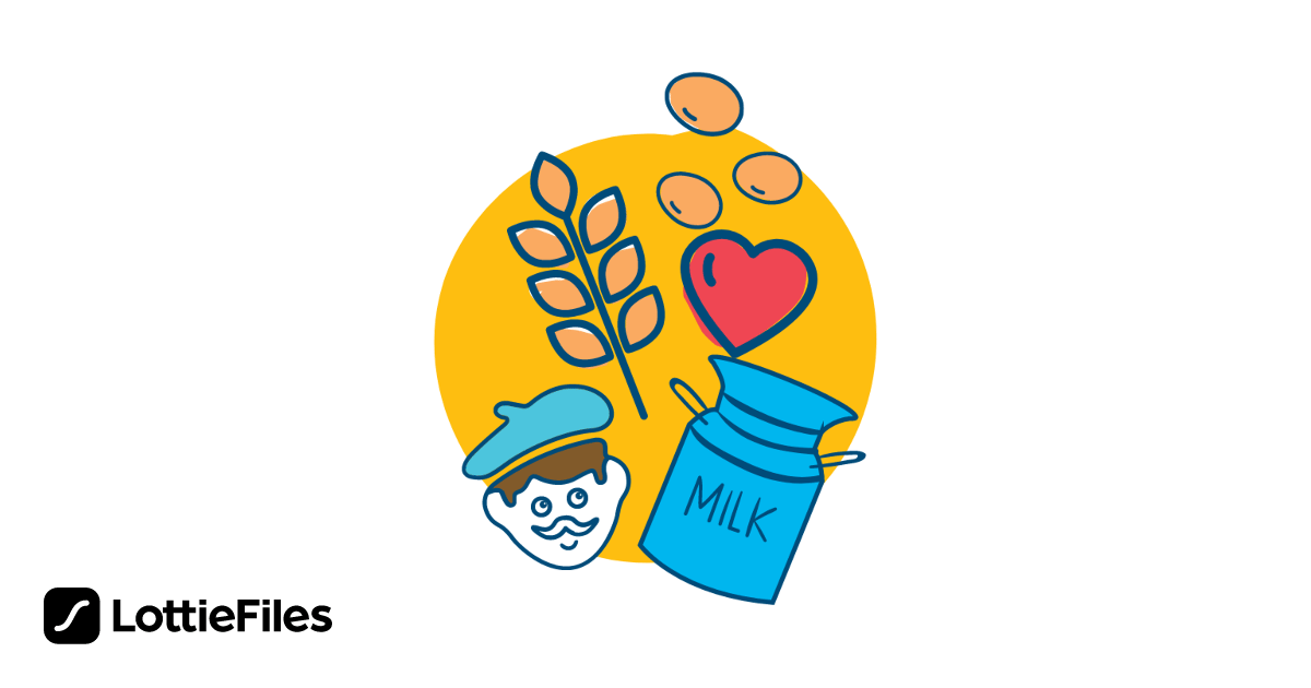 Free Bakerly Ingredients Animation by Oscar Diaz | LottieFiles