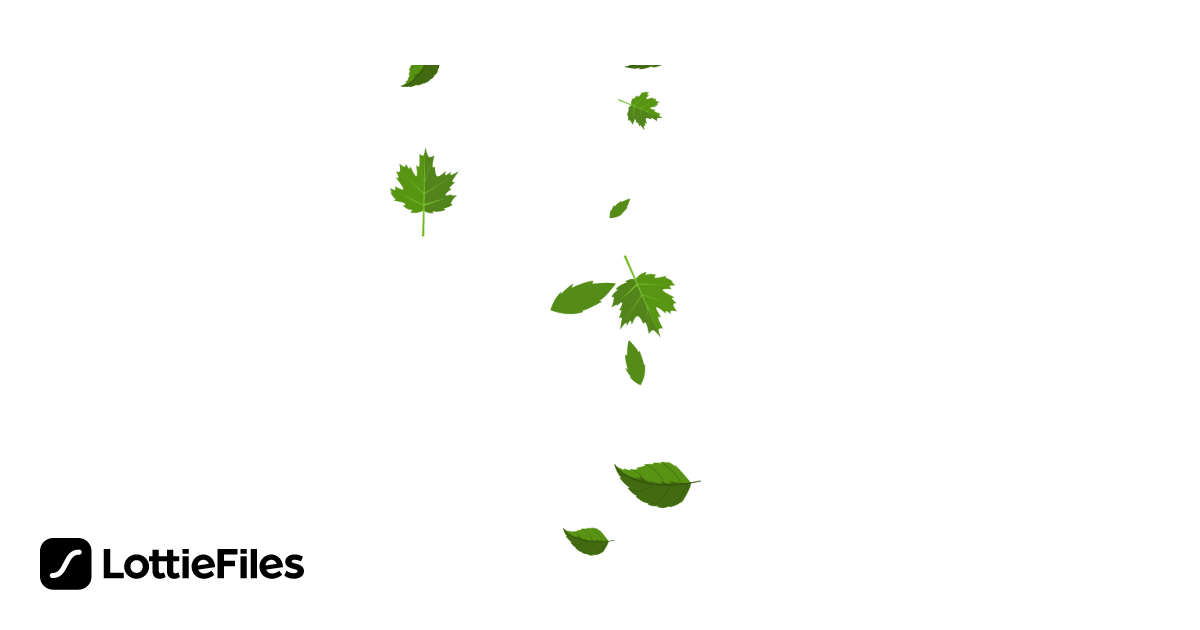 Free leaves Animation by Utba Aziz | LottieFiles