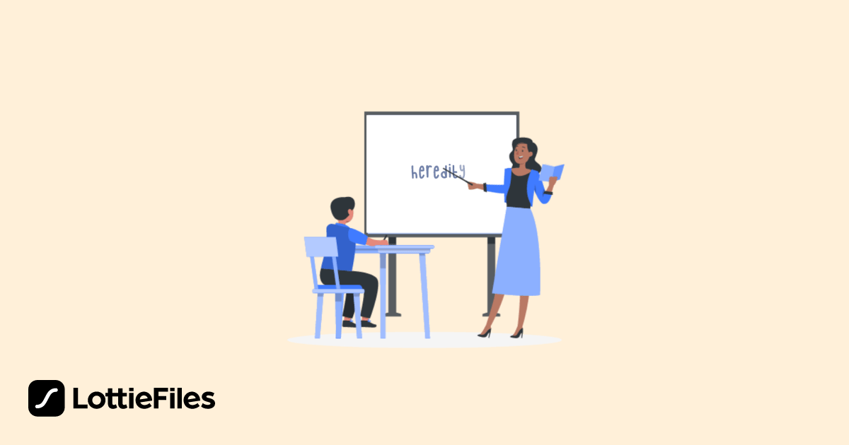 Free teaching Animation by DCE | LottieFiles