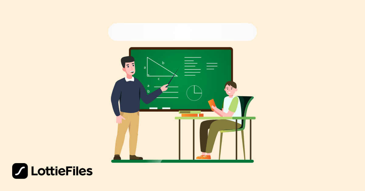 Free teaching Animation by DCE | LottieFiles